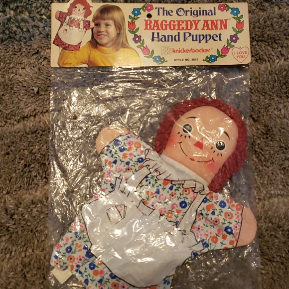 Other | 1973 Raggedy Ann Hand Puppet Vintage | Poshmark